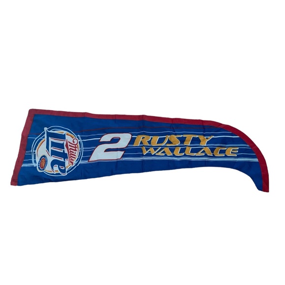 Accents | Vintage Rusty Wallace 2 Flag | Poshmark